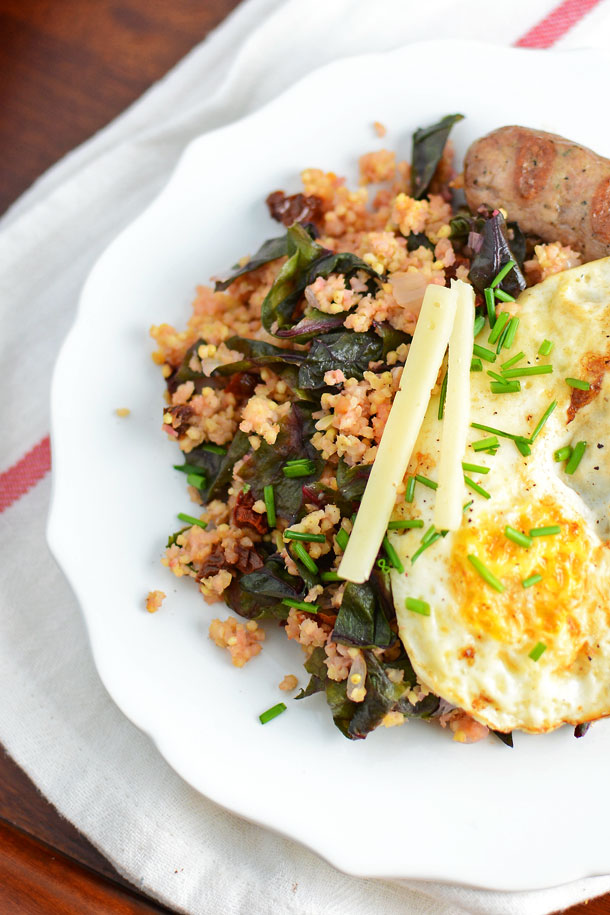 Rustic Italian Millet Brunch - Simple Seasonal