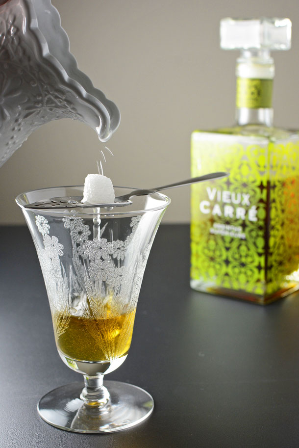 Sour Cherry Absinthe Cocktail - Simple Seasonal