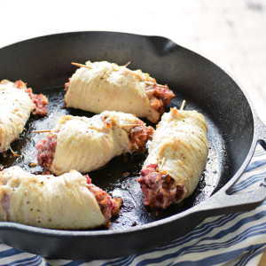 Cranberry Stuffing Turkey Cutlets - Simple Seasonal