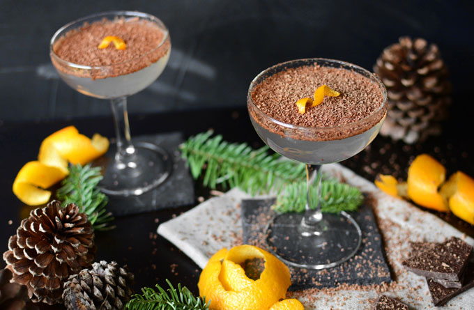 Chocolate Orange Cocktail - Simple Seasonal