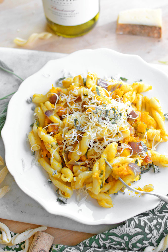 Blue Hubbard Torchetti with Pancetta and Sage - Simple Seasonal