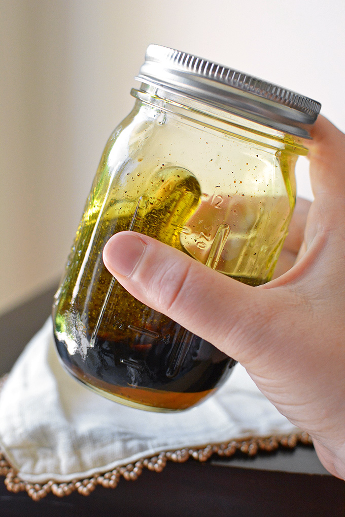 Homemade Balsamic Vinaigrette - Simple Seasonal