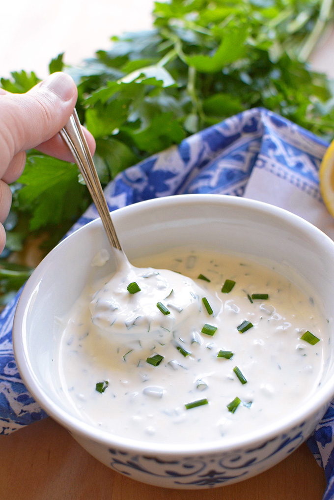 Lebanese Garlic Sauce - Simple Seasonal
