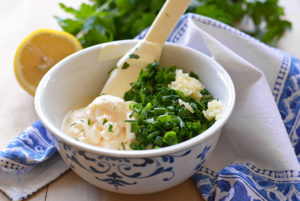 Lebanese Garlic Sauce - Simple Seasonal