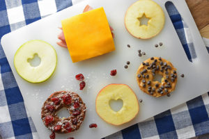 Apple Slice Snack Sandwiches Three Ways - Simple Seasonal