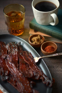Chipotle Brown Sugar Candied Bacon - Simple Seasonal