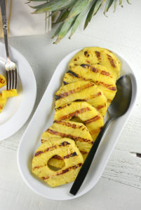 Grilled Pineapple Rings - Simple Seasonal